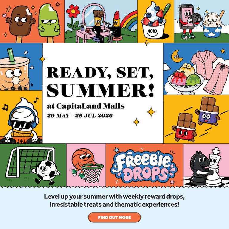 Ready, Set, Summer! at CapitaLand Malls – 29 May to 25 Jul 2026 ...